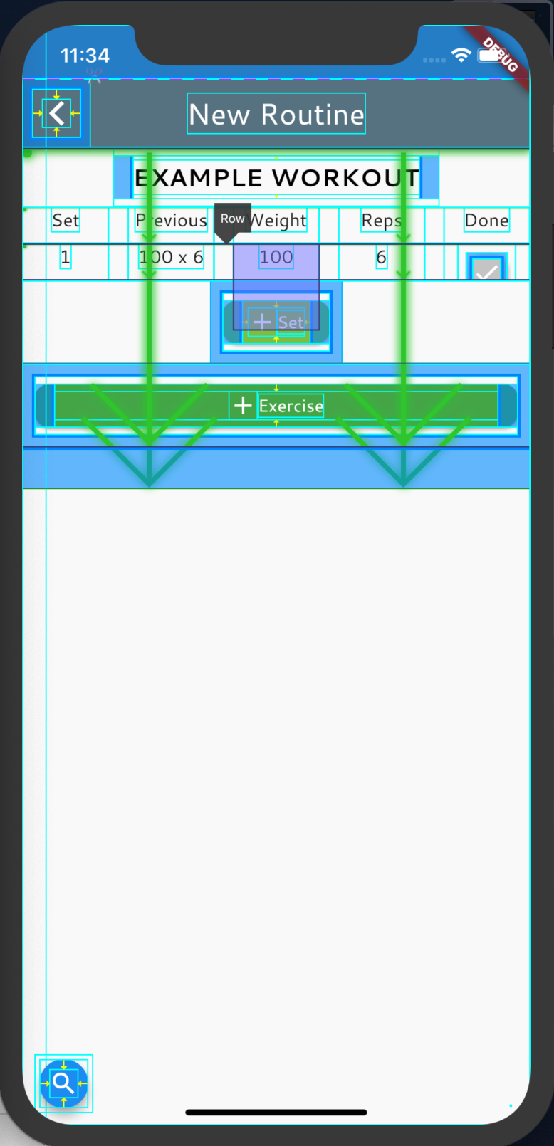 Cannot change height of Row :( Would love if someone has a solution ...