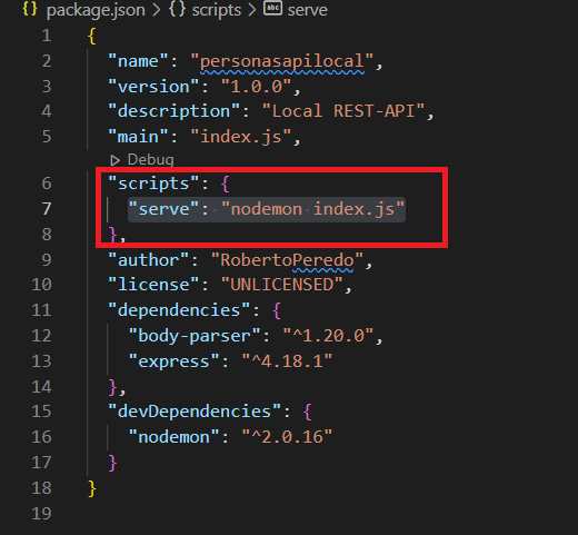 3. Desarrollo del REST-API con Node.js - REST-API