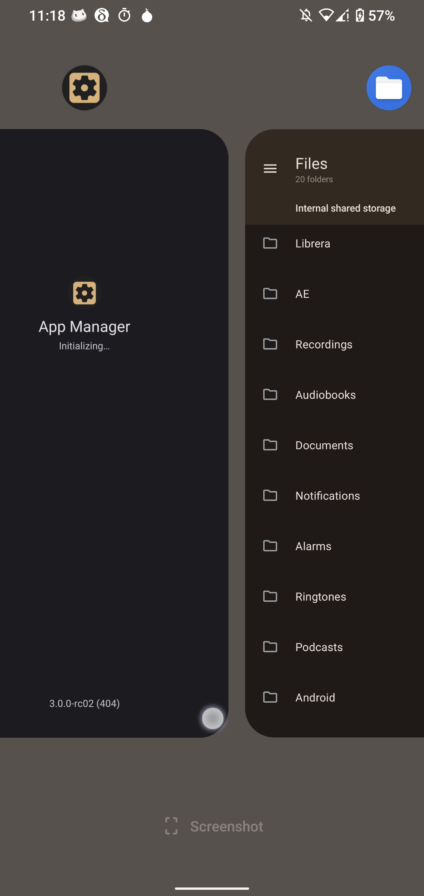 material you initializing background · Issue #769 · MuntashirAkon/AppManager · GitHub