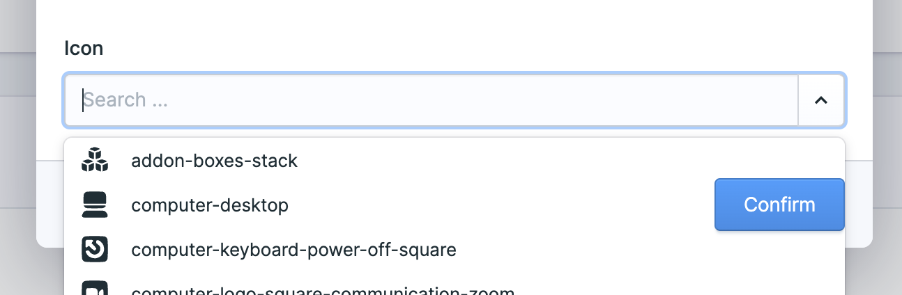 [4 X] Set Group Confirm Button Not Overflown By Icon Dropdown · Issue 7784 · Statamic Cms · Github