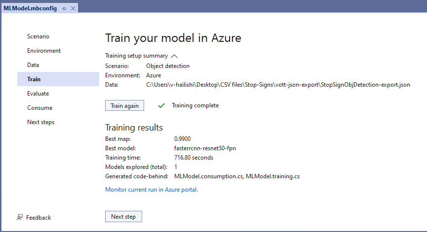 Training has failed. · Issue #2052 · dotnet/machinelearning-modelbuilder · GitHub
