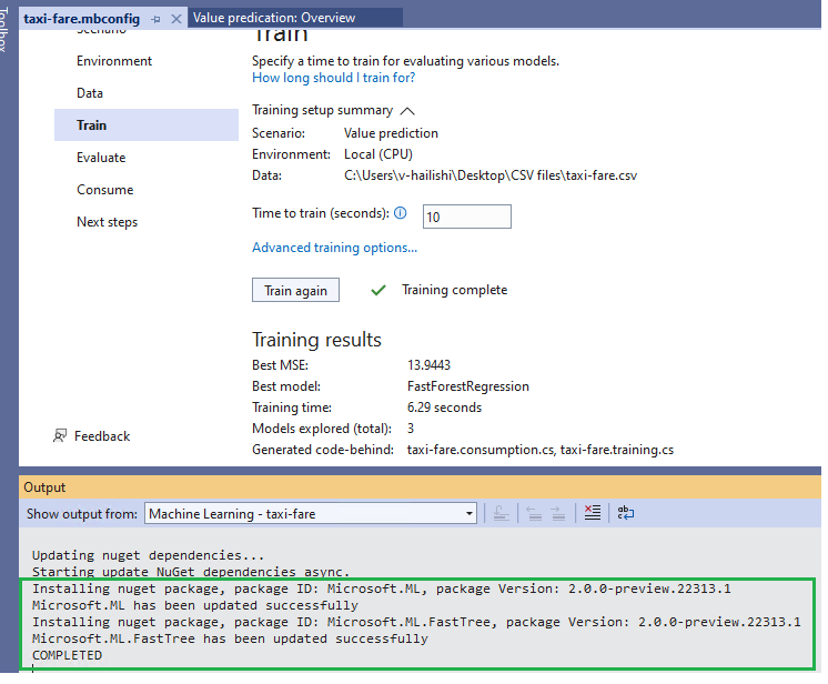 All scenarios: Message dialog "Version string portion was too short or ...