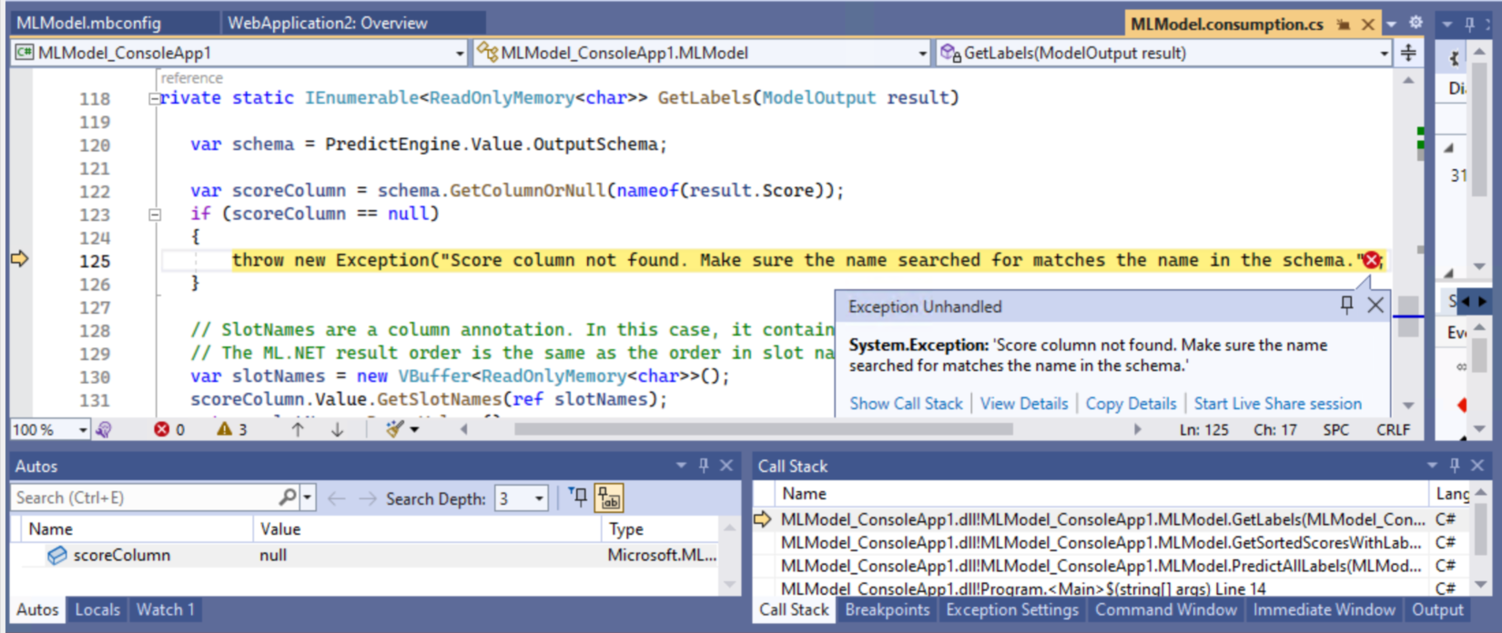 Image Classification Azure The Generated Console App Is Running Failed · Issue 2436 · Dotnet