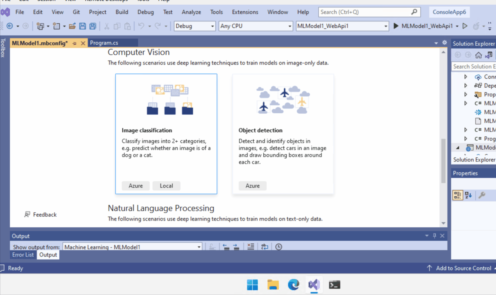 Closing select a folder dialog window for image classification leads to ...