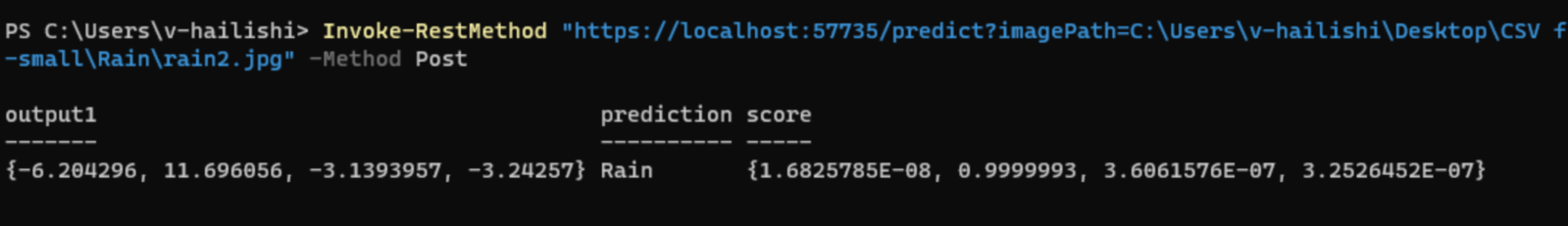 Image classification-Azure: The generated Console App is running failed. · Issue #2436 · dotnet ...