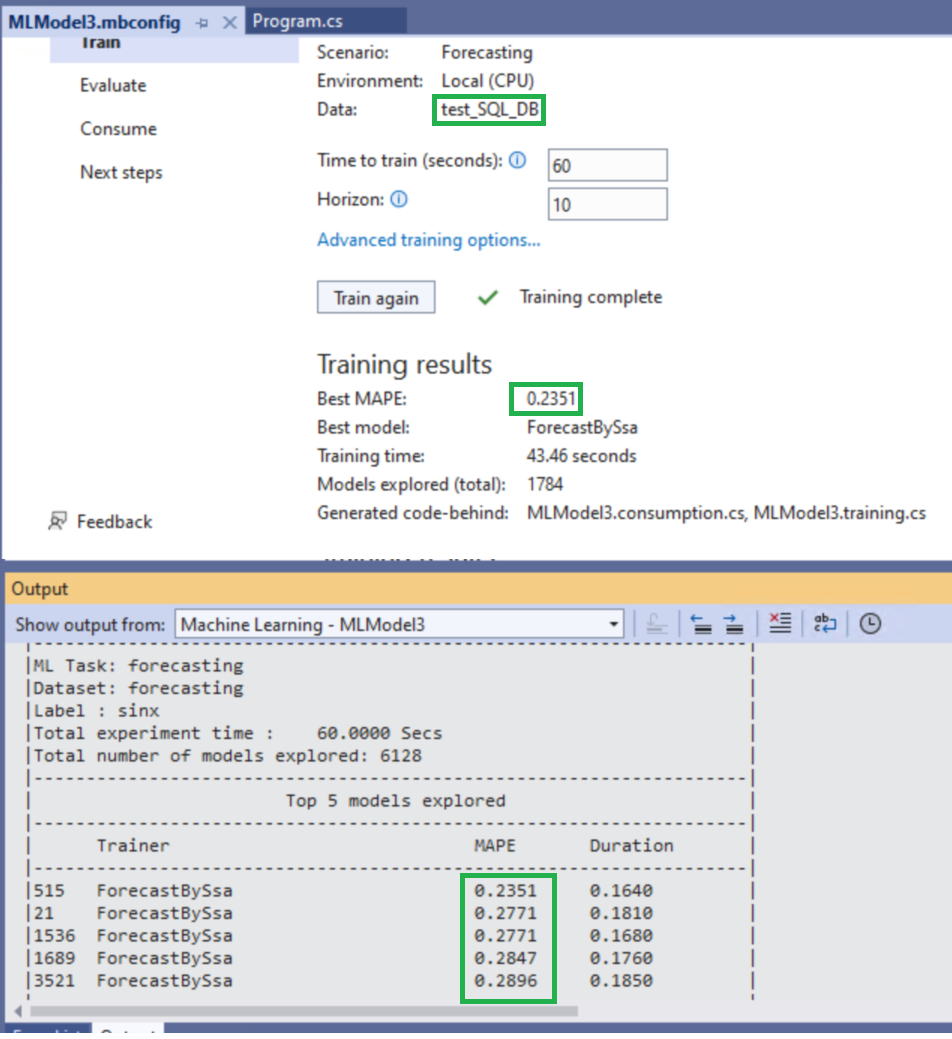 Forecasting: The value for metric "MAPE" should be non-negative. · Issue #2314 · dotnet ...