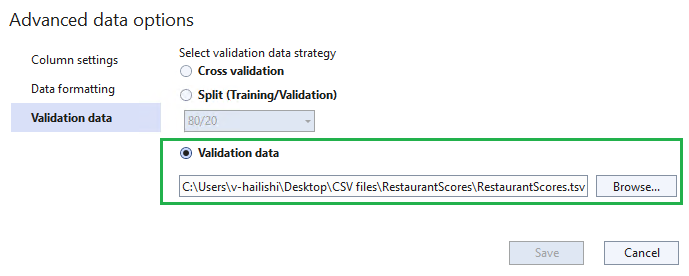 Data classification: Training time finished without completing a trial run when using metric ...