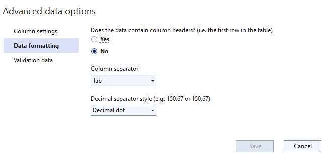 All Scenarios: The "Data formatting" page is blank. · Issue #2690 ...