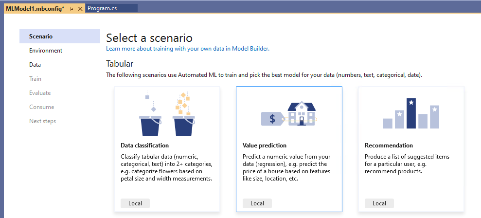 Value predication&Recommendation&Forecasting: Error occurs when closing Model Builder after ...