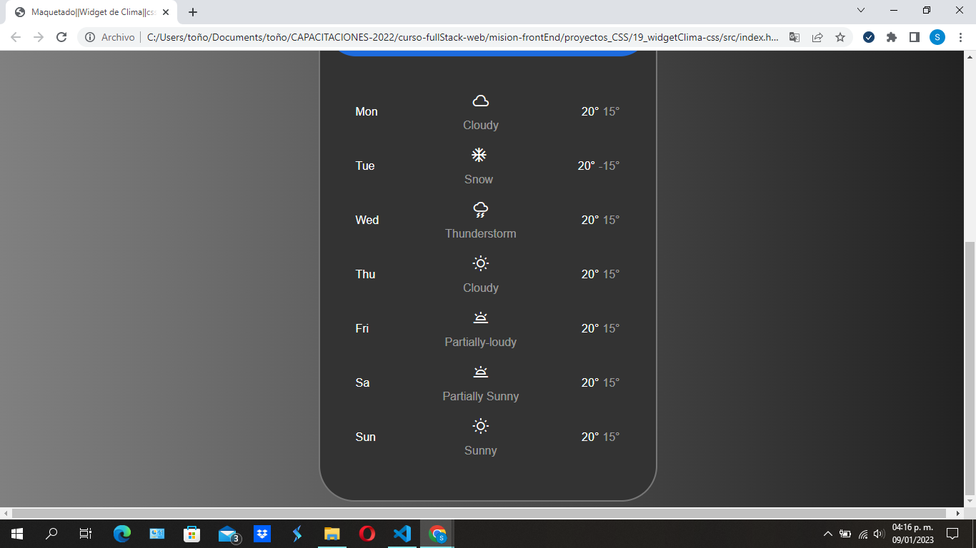 GitHub - AressAntonio/Maquetado-WidgetClima: Pequeño proyecto que simula la apariencia de una ...