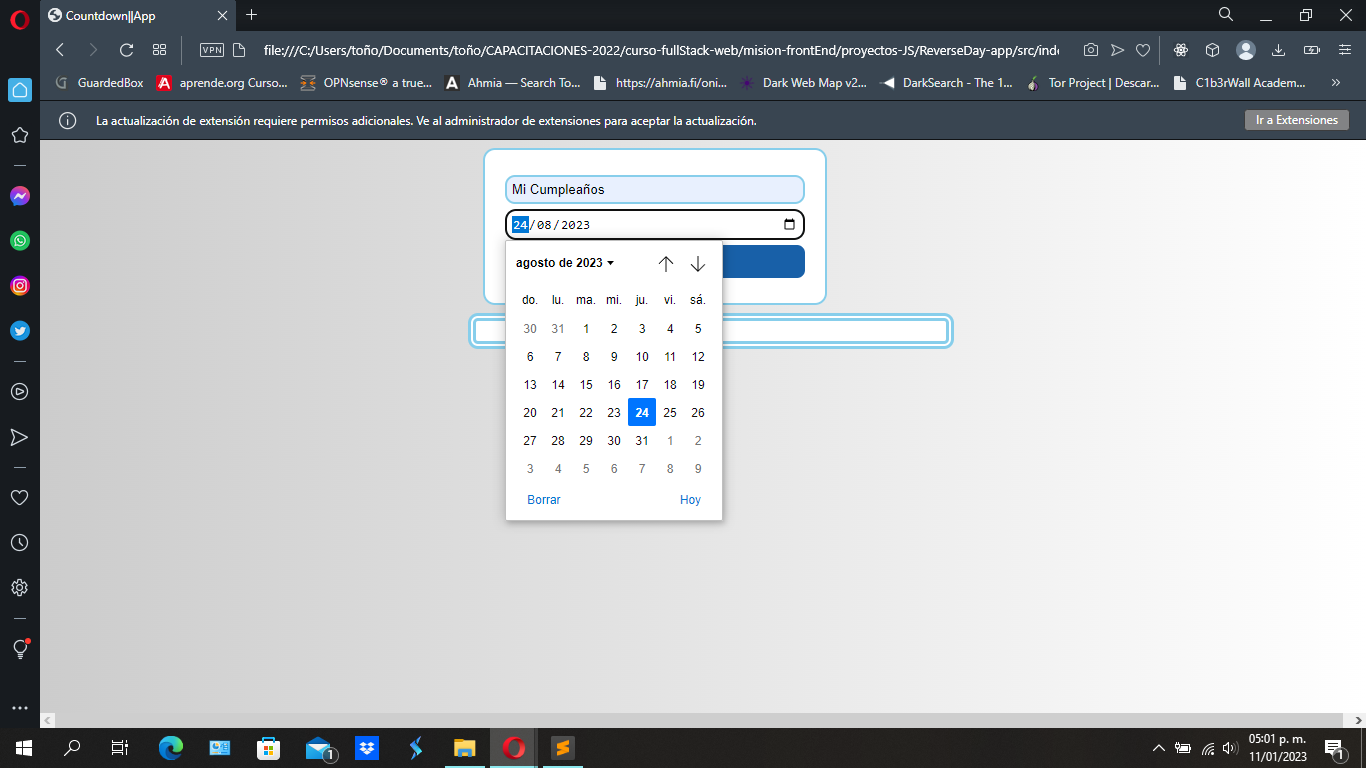 GitHub - AressAntonio/Proyecto-Countdown-Day-Web-App: El proyecto de Countdown-Day web-app es ...