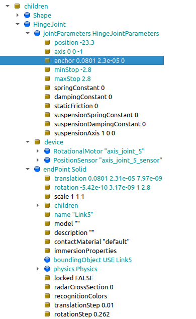 Webots 2020b, maxStop and minStop do not work. · Issue #6101 · cyberbotics/webots · GitHub