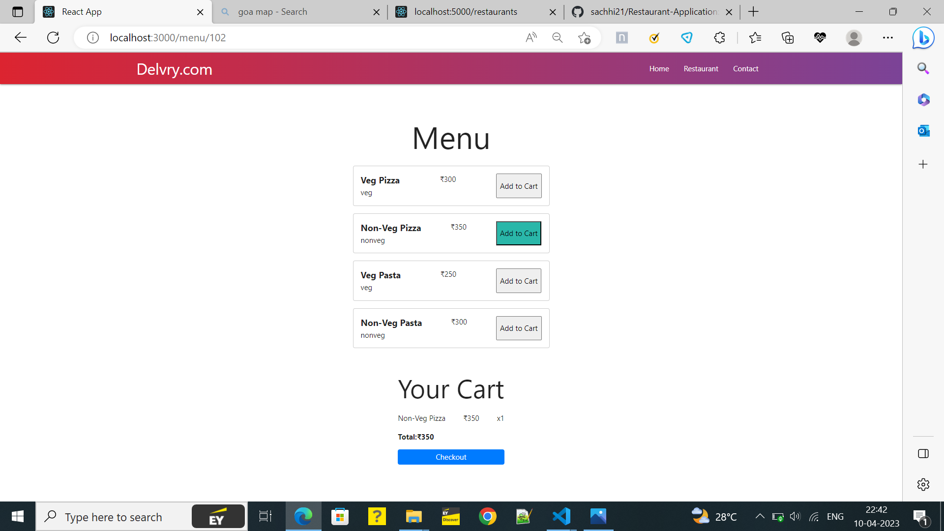 GitHub - sachhi21/Restaurant-Application: using redux