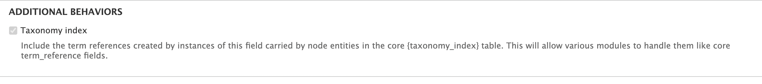 Entity reference fields referencing terms fail to update table `taxonomy_index` in some ...