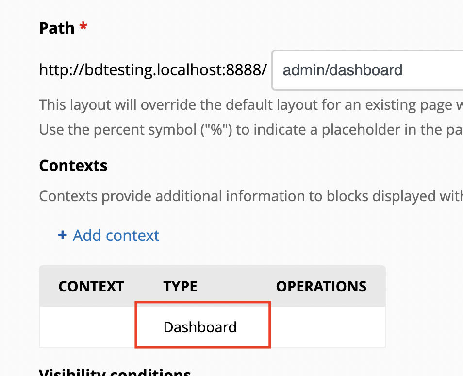 Allow The Addition Of Dashboard Context To Any Layout · Issue 6182