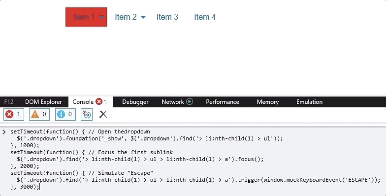 [Dropdown] tests: activeElement is the body in IE11 · Issue #11074 ...