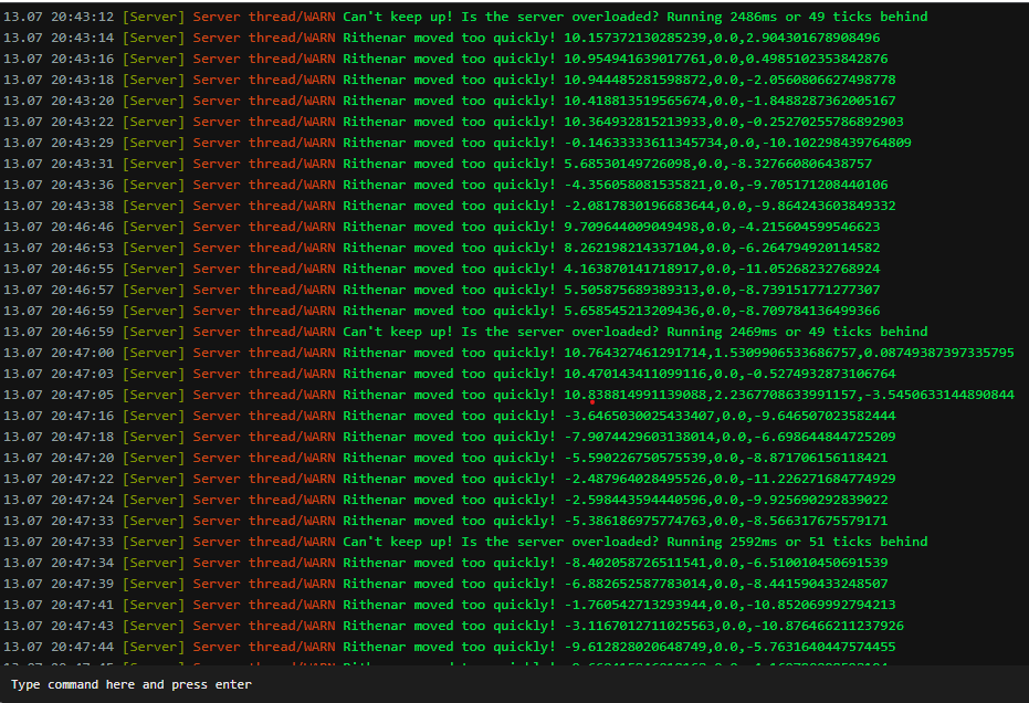 Horrible Lag and Server Console Spam · Issue #350 · AlexModGuy/Rats ...