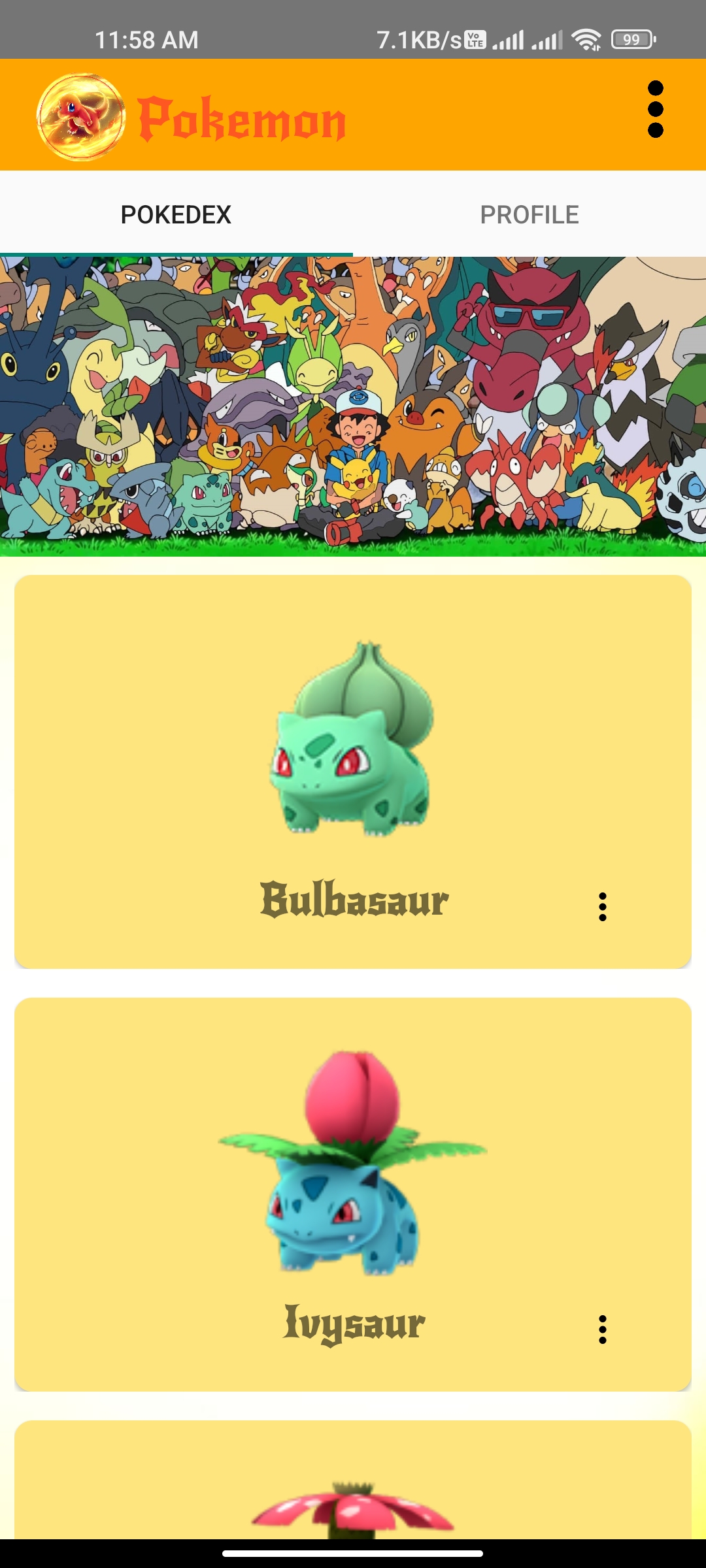 GitHub - agustinusss/SimpleMobile_Pokedex: The Pokemon API client uses Moshi and Retrofit with ...