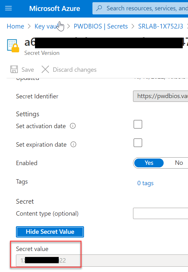 GitHub - svenriebedell/KeyVaultBIOSPW: BIOS Password managed by MS KeyVault