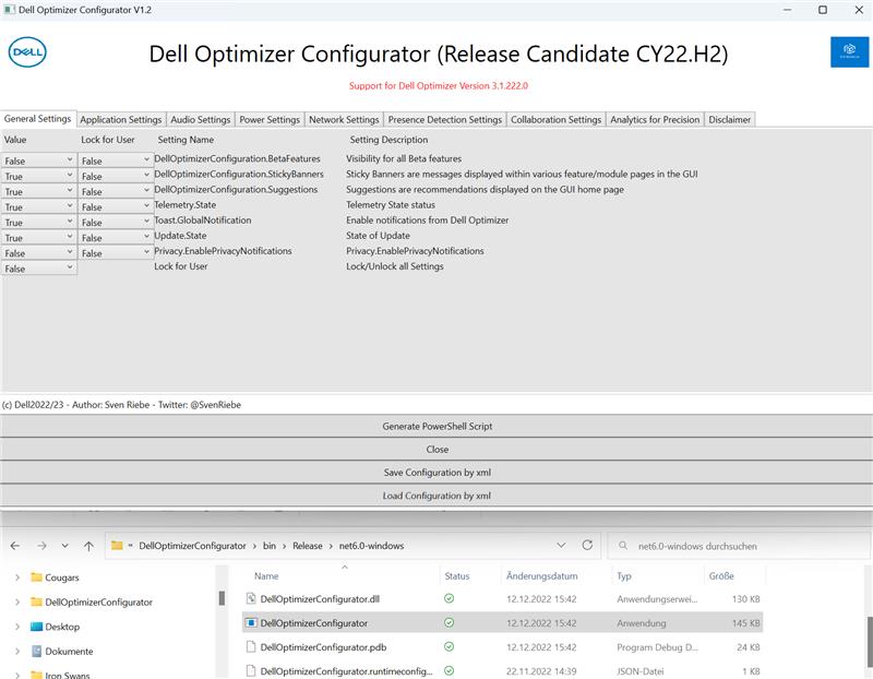GitHub - svenriebedell/DellOptimizerConfigurator: Dell Optimizer Configurator to build a ...