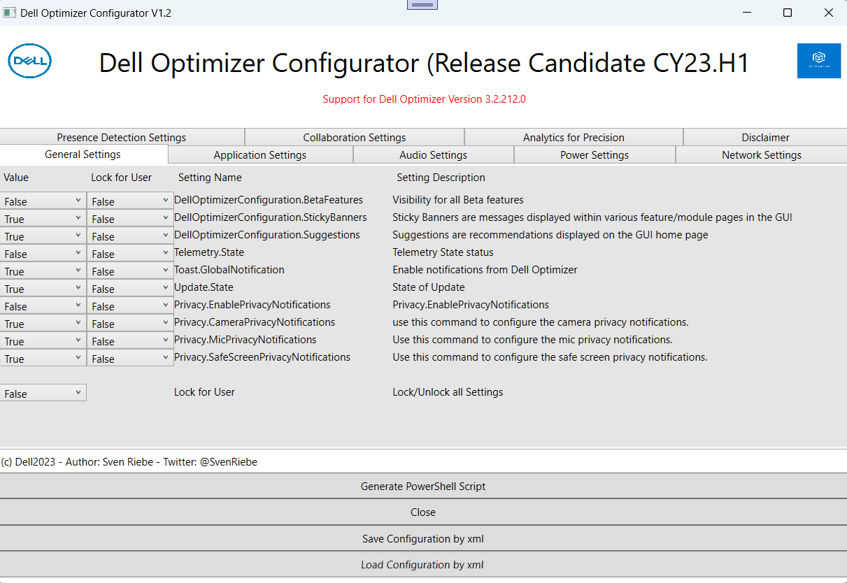 GitHub - svenriebedell/DellOptimizerConfigurator: Dell Optimizer ...