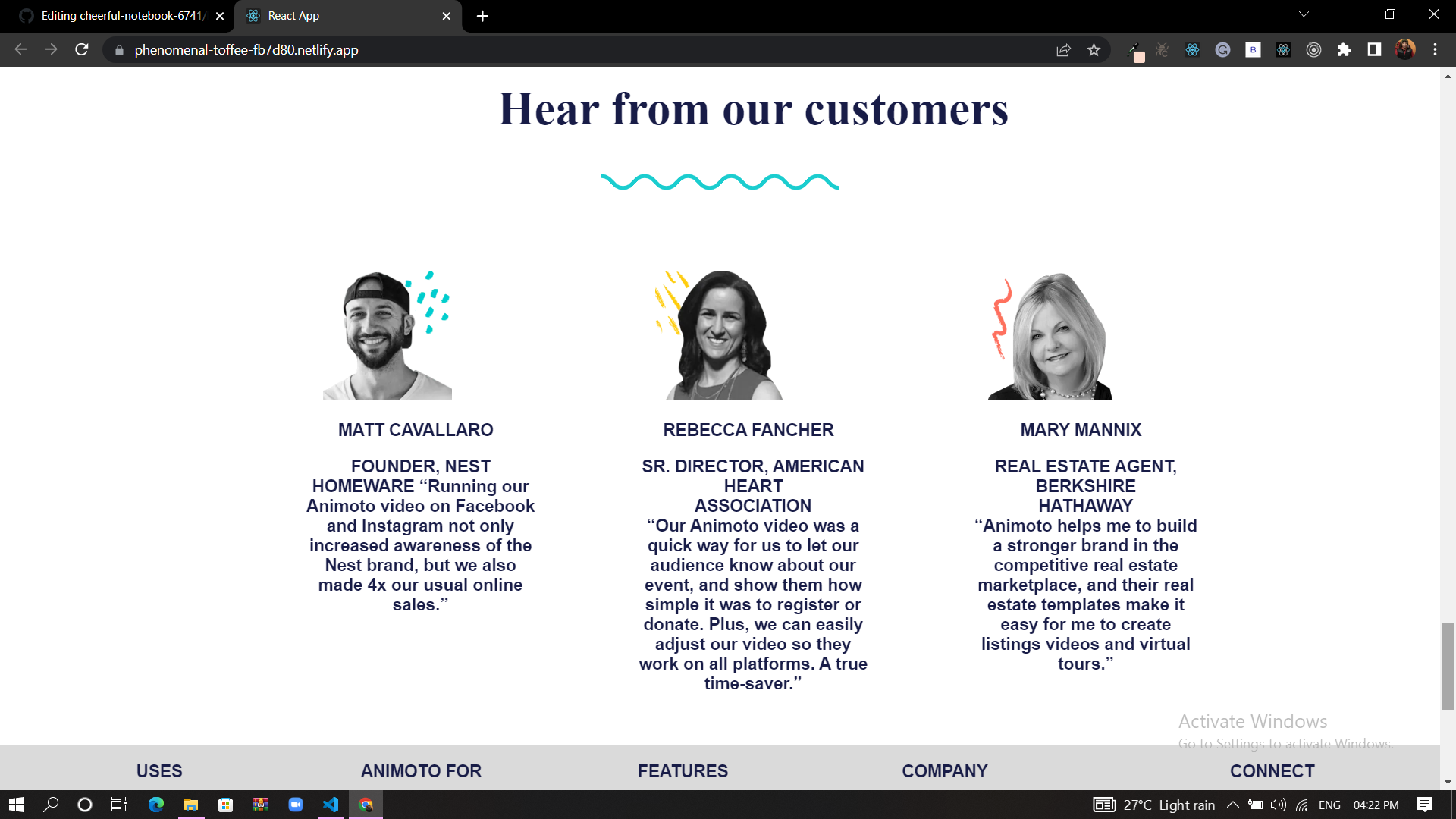 GitHub - imran120198/cheerful-notebook-6741: This project is a clone of Animoto.com which is a ...