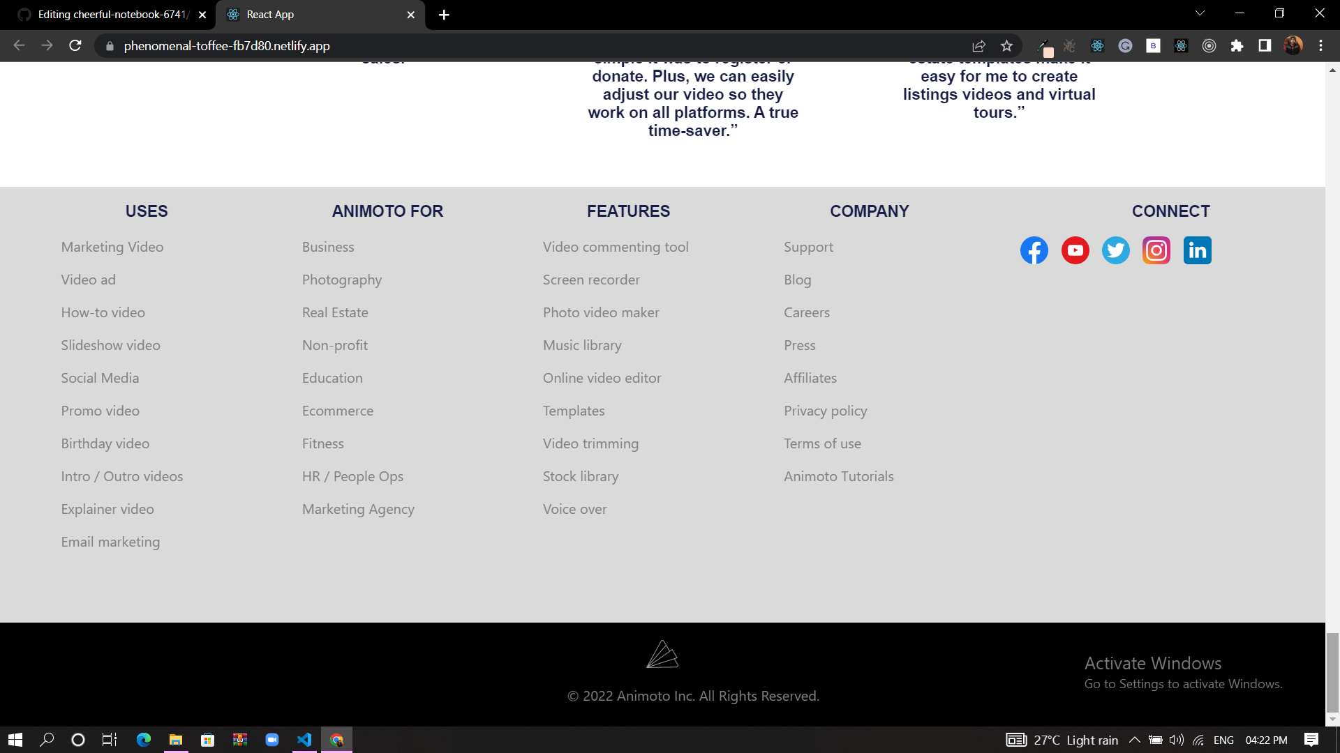 GitHub - imran120198/cheerful-notebook-6741: This project is a clone of Animoto.com which is a ...