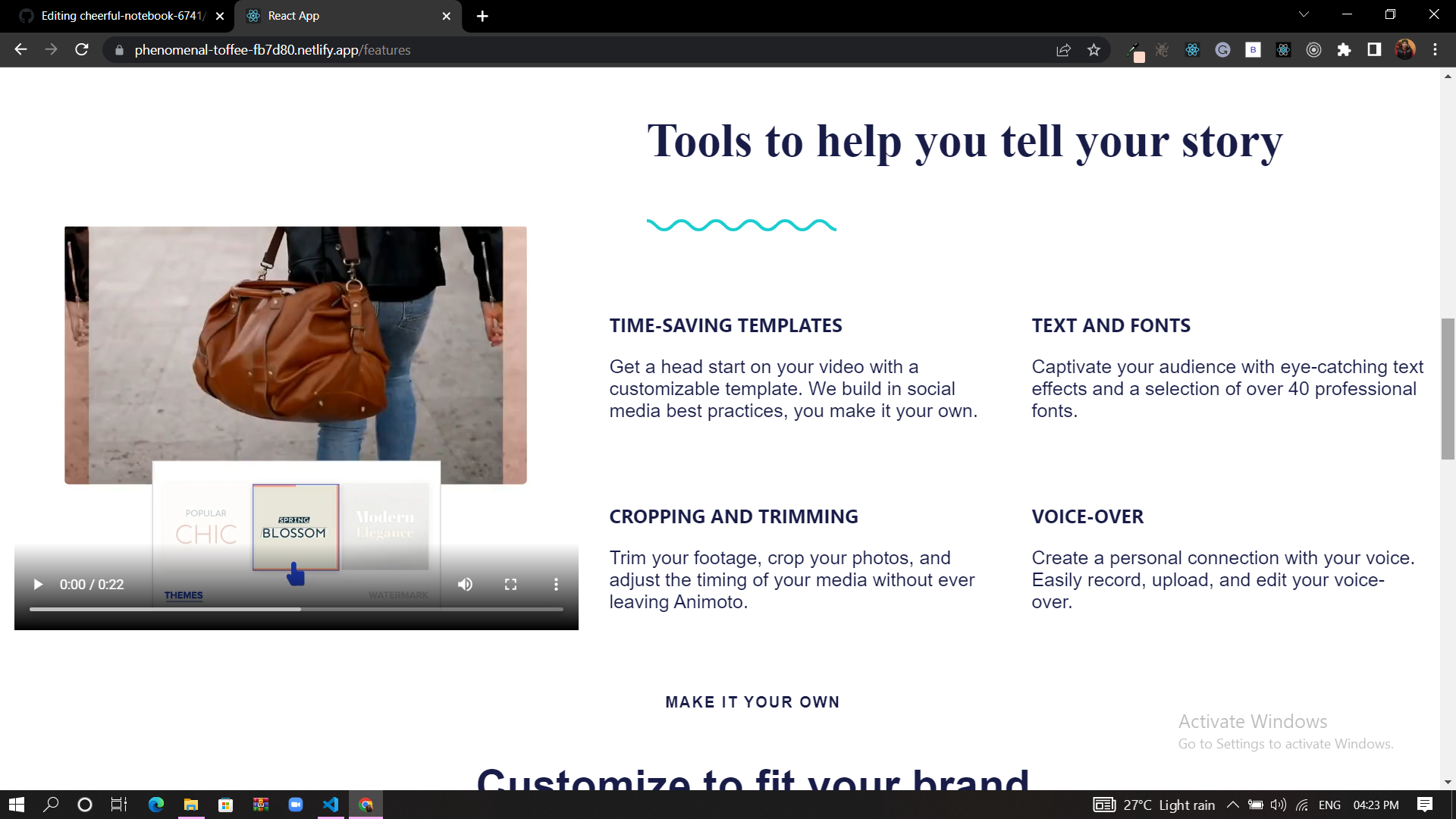 GitHub - imran120198/cheerful-notebook-6741: This project is a clone of Animoto.com which is a ...