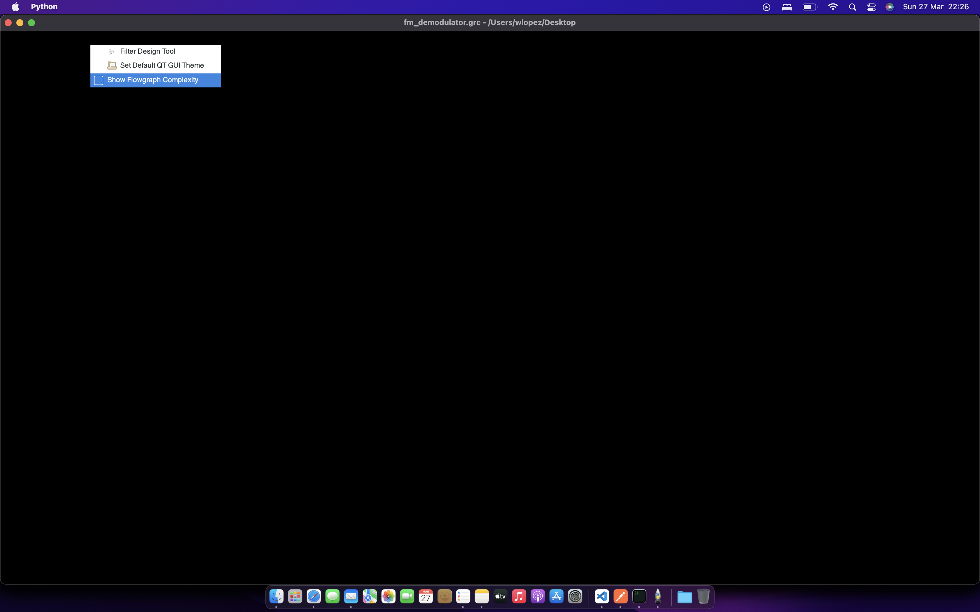 Crashes always in macOS (even when I don't use QT modules) · Issue #5697 · gnuradio/gnuradio ...