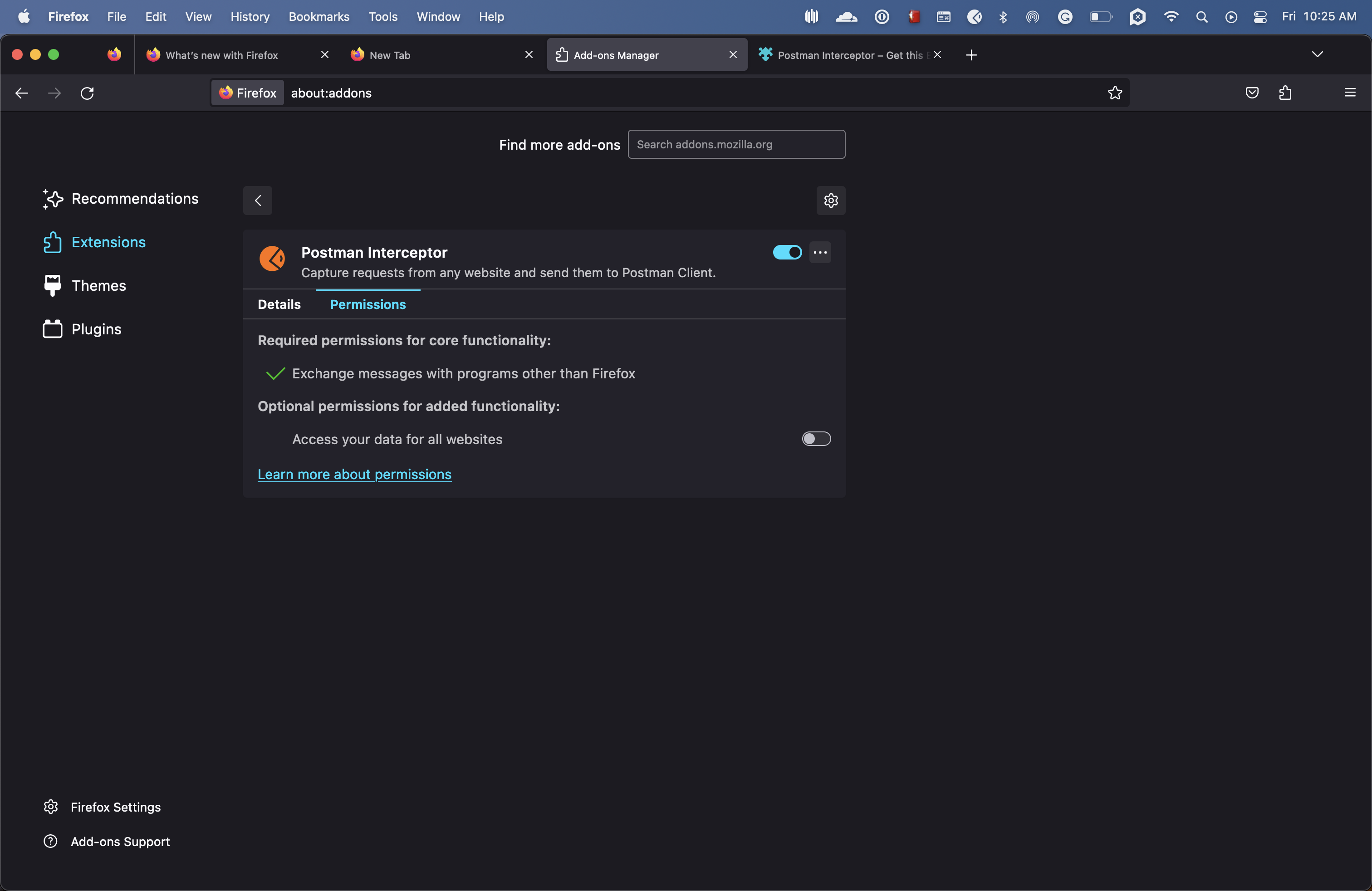 Capture Requests In Firefox Using Postman Intercepter · Issue 12364 · Postmanlabs Postman App