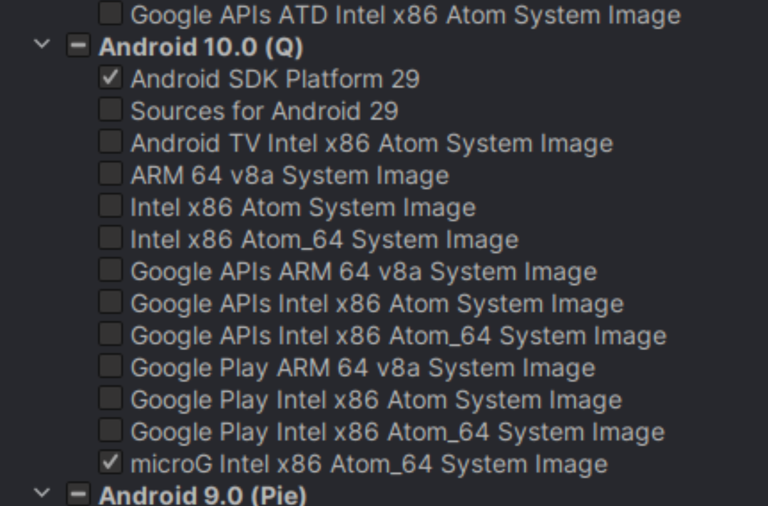 Android Studio Doesn't Import microG Emulator · Issue #1827 · microg/GmsCore · GitHub