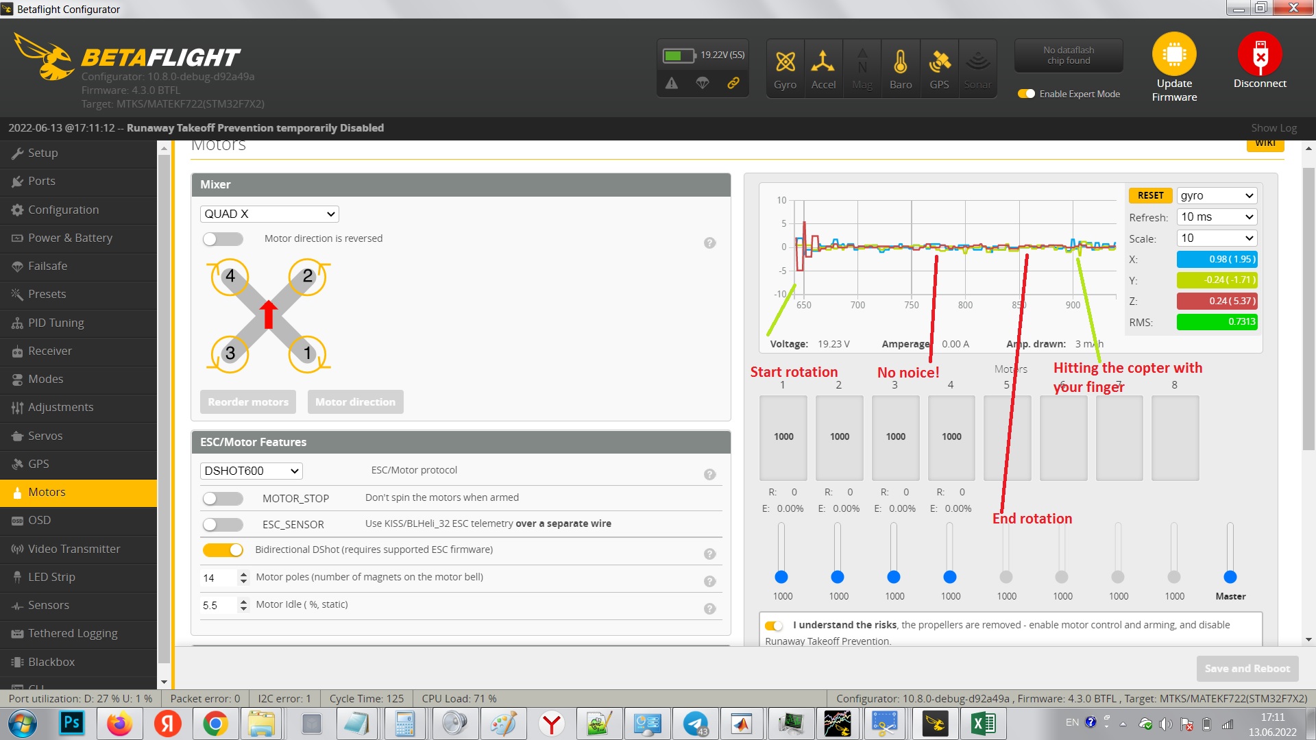 Motor test. Maximum amplitude. · Issue #2947 · betaflight/betaflight ...