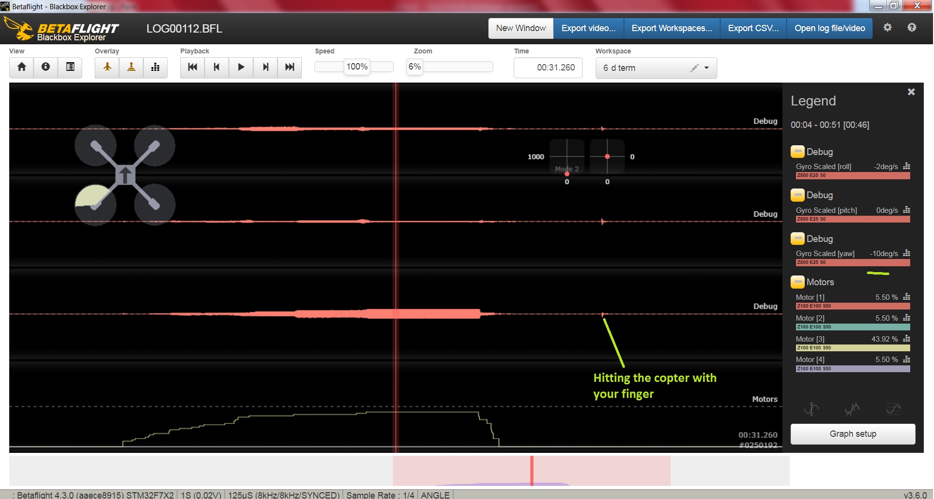 Motor test. Maximum amplitude. · Issue #2947 · betaflight/betaflight ...