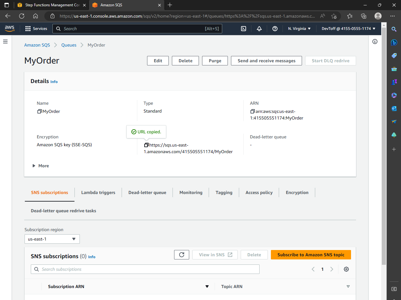 Github Kingtofforchestrating Queue Based Microservices Using Aws Step Functions And Amazon Sqs