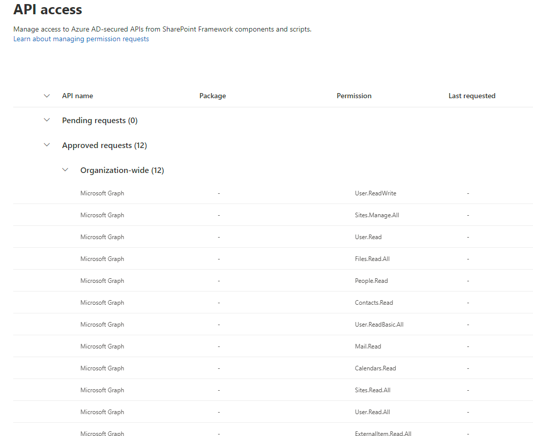 API request not appearing in 'API Access' · Issue #109 · OfficeDev ...