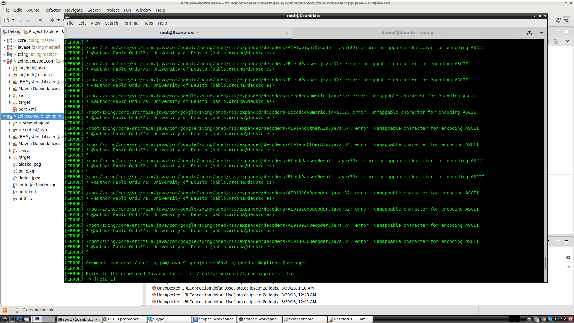 Source code encoding · Issue #1060 · zxing/zxing · GitHub