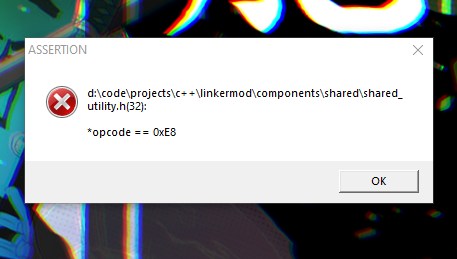 Only shows me ERROR Code · Issue #87 · Nukem9/LinkerMod · GitHub