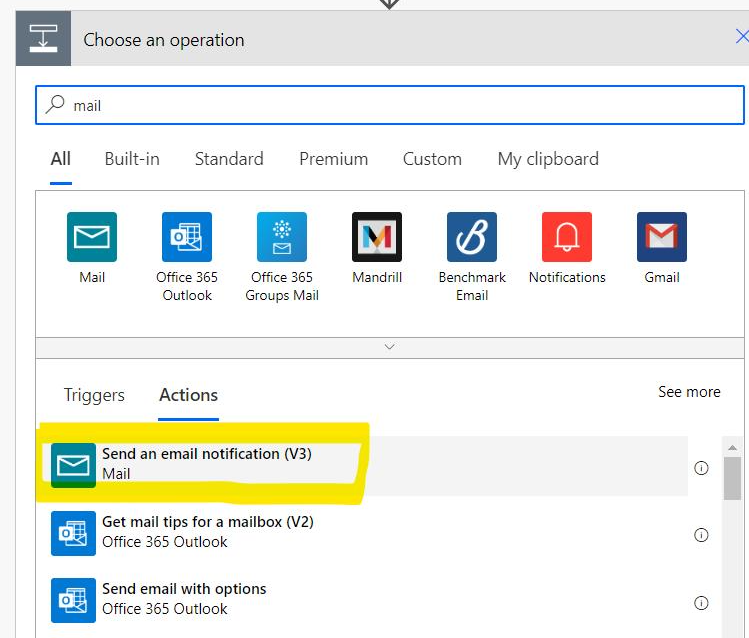 Microsoft power automate "Send an mail notification V3" stopped sending ...