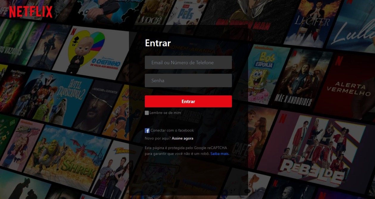 GitHub - JoaoEnrique/Netflix: Desenvolvi o Front-End (Layout) da página ...
