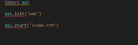 eel doesnt work after installation · Issue #693 · python-eel/Eel · GitHub