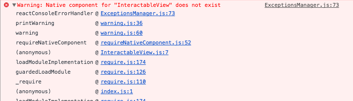 Real-life Example not working · Issue #123 · wix-incubator/react-native-interactable · GitHub