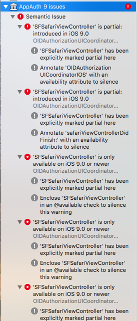 AppAuth semantic issue breaking build (Xcode 9) · Issue #712 · expo/expo · GitHub