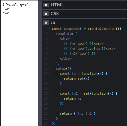 Unwrap ref from function in template · Issue #248 · vuejs/composition-api · GitHub