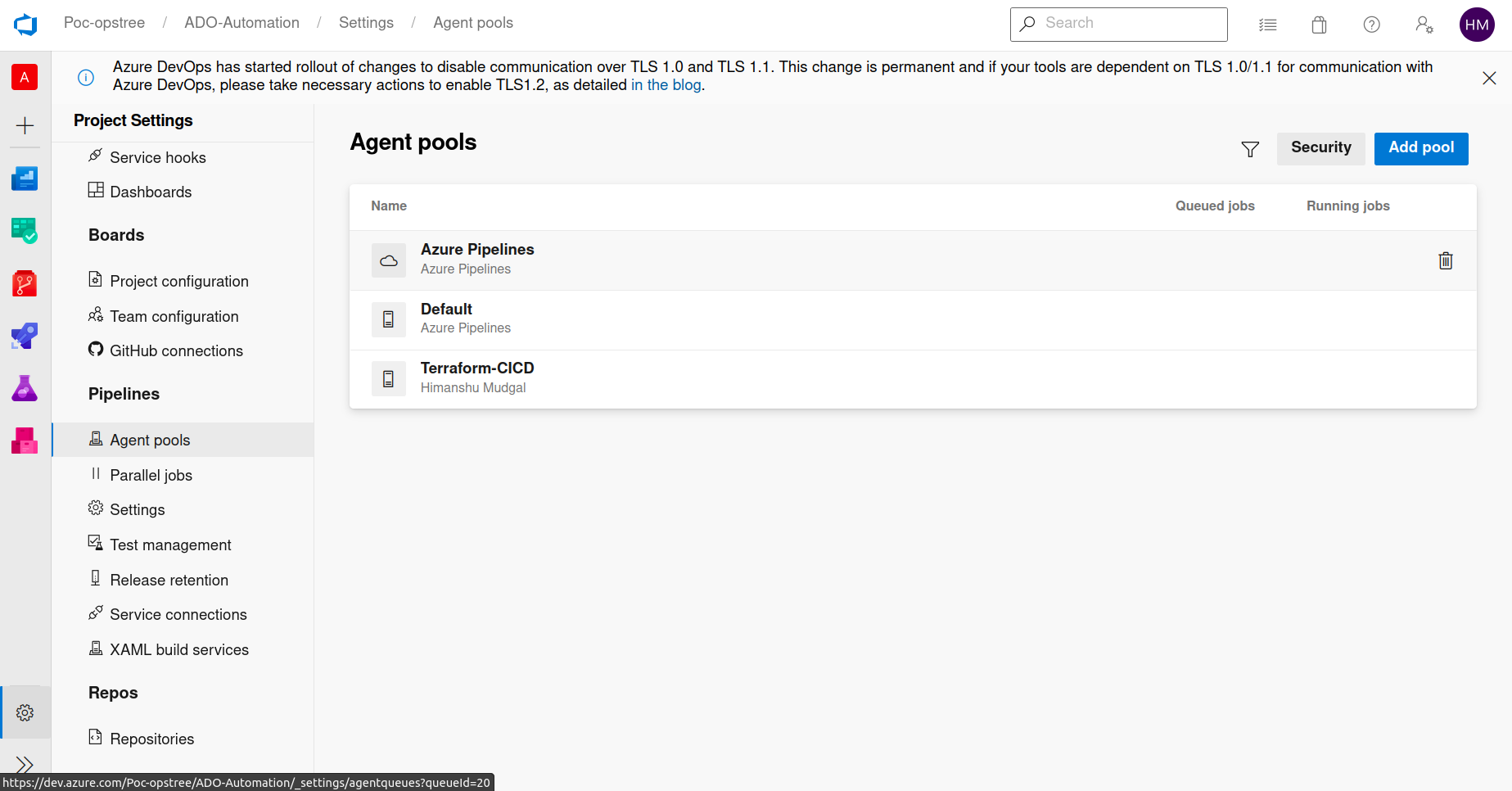 Lab 13: Azure Self Hosted Agent - OT-TRAINING/azure-devops-zero-to-hero GitHub Wiki