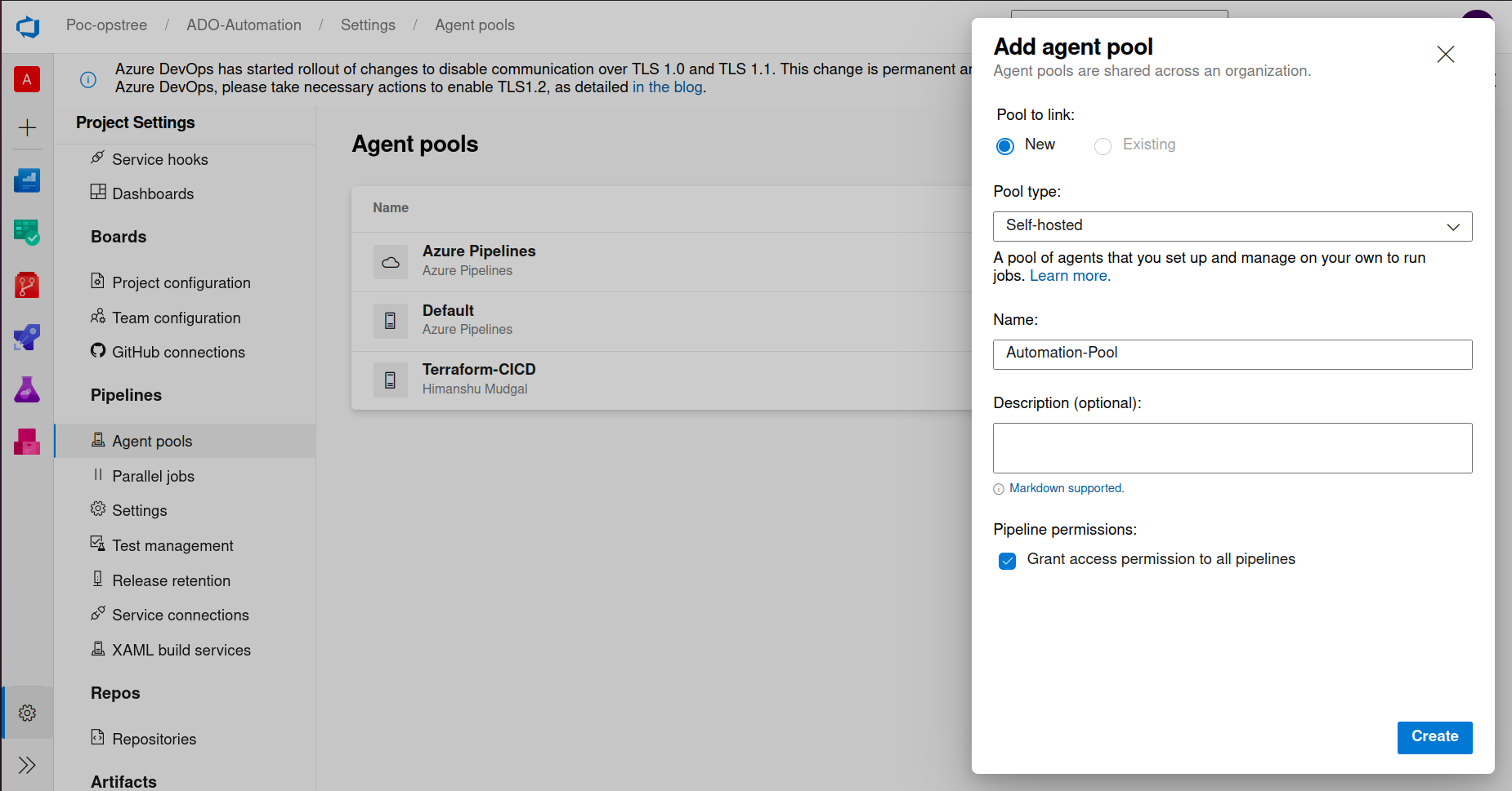 Lab 13: Azure Self Hosted Agent - OT-TRAINING/azure-devops-zero-to-hero ...