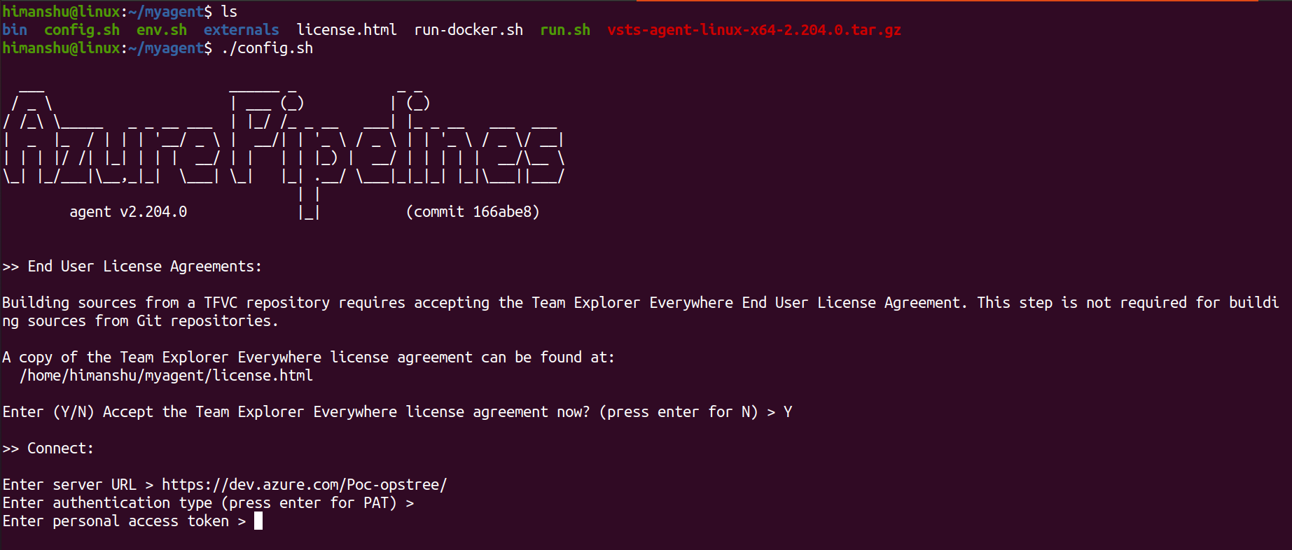 Lab 13: Azure Self Hosted Agent - OT-TRAINING/azure-devops-zero-to-hero GitHub Wiki