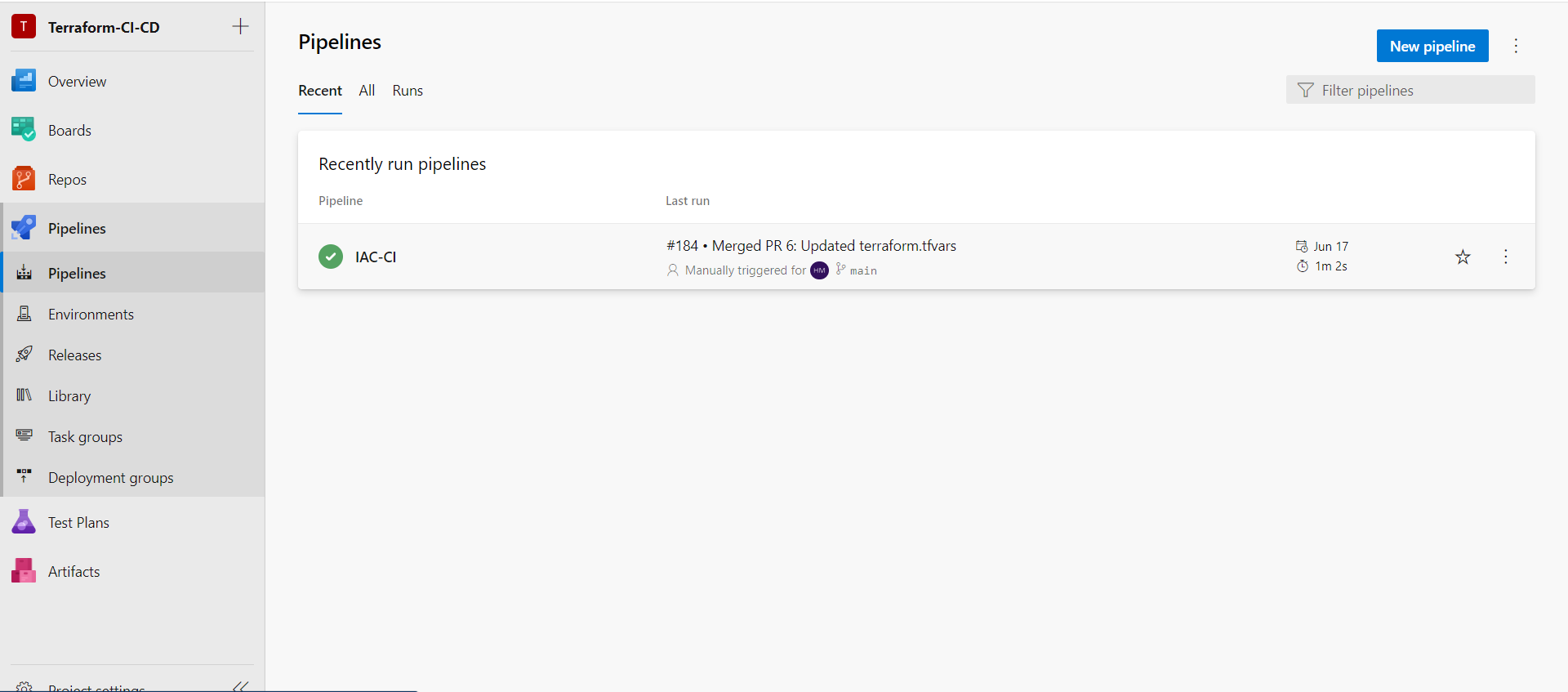 Lab 01: Introduction To Azure Devops - OT-TRAINING/azure-devops-zero-to-hero GitHub Wiki