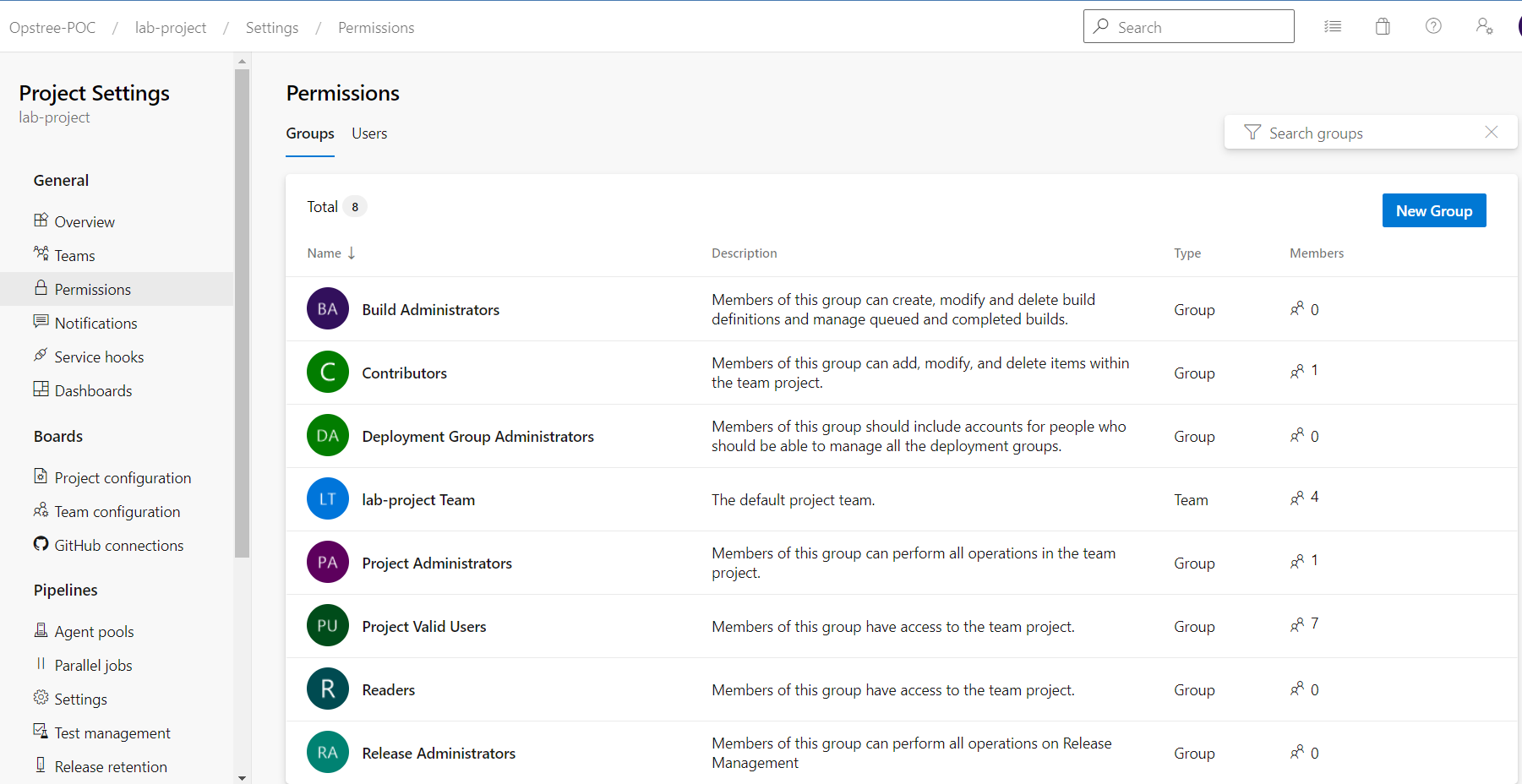 Lab 11: User & Group Management in Azure Devops - OT-TRAINING/azure-devops-zero-to-hero GitHub Wiki