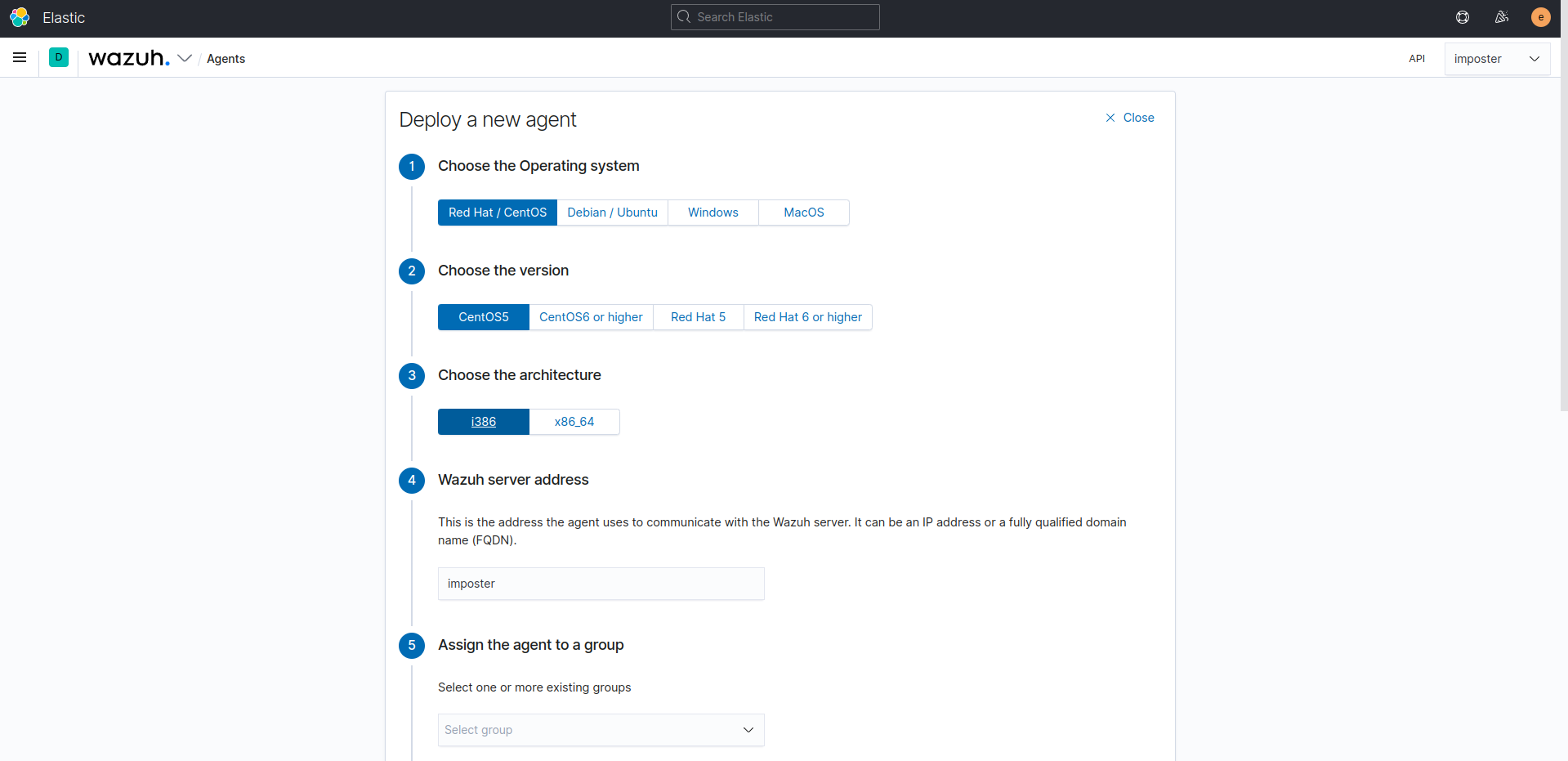 Improve UX for the agent deploy wizard · Issue #4771 · wazuh/wazuh-dashboard-plugins · GitHub