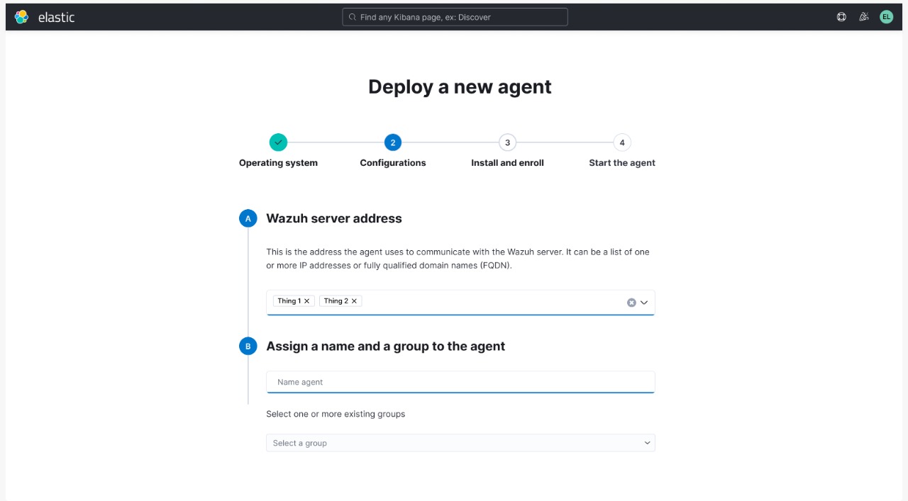 Improve UX for the agent deploy wizard · Issue #4771 · wazuh/wazuh-dashboard-plugins · GitHub